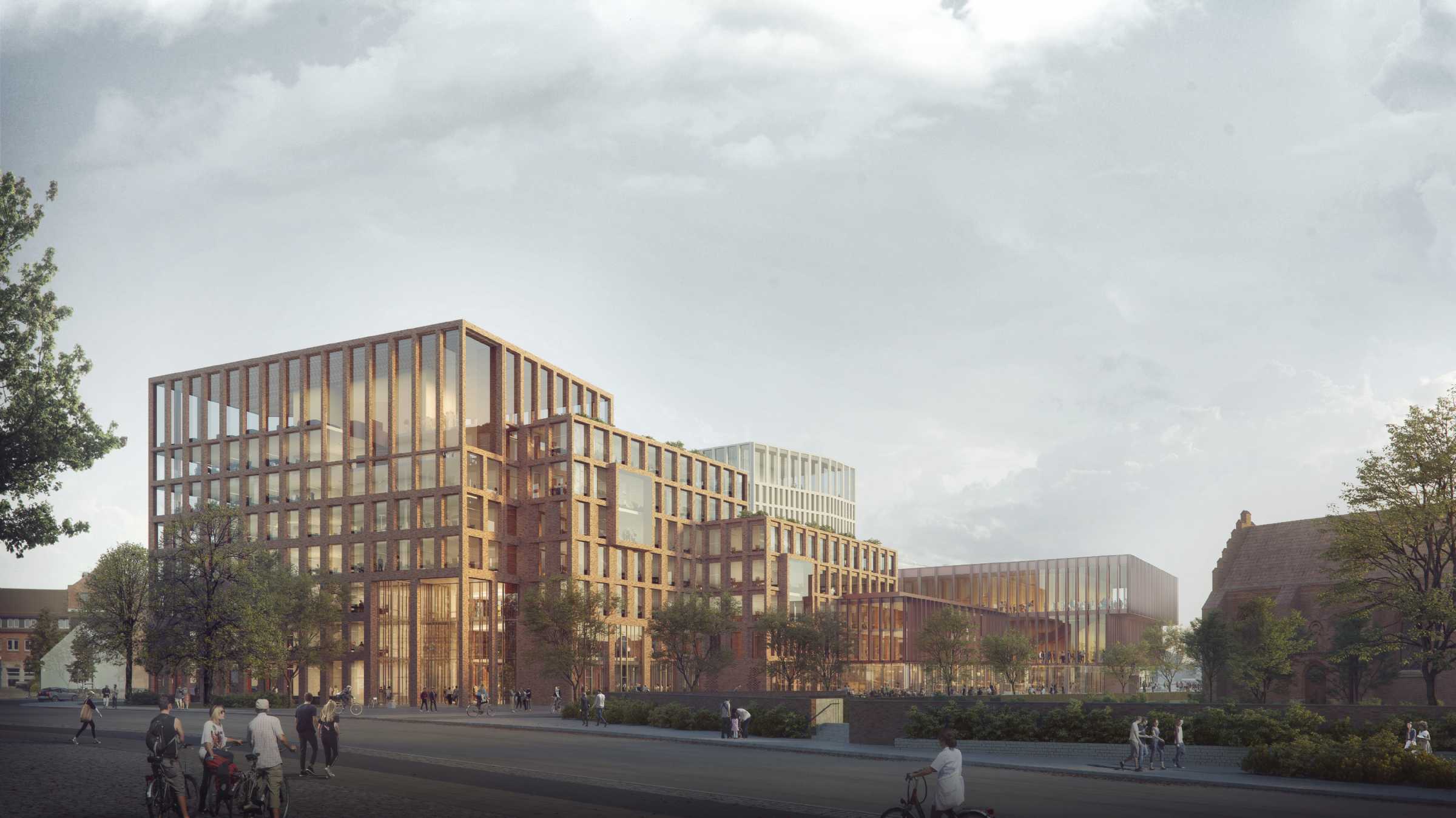C.F. Møller Architects presents a proposal for a new conference centre ...