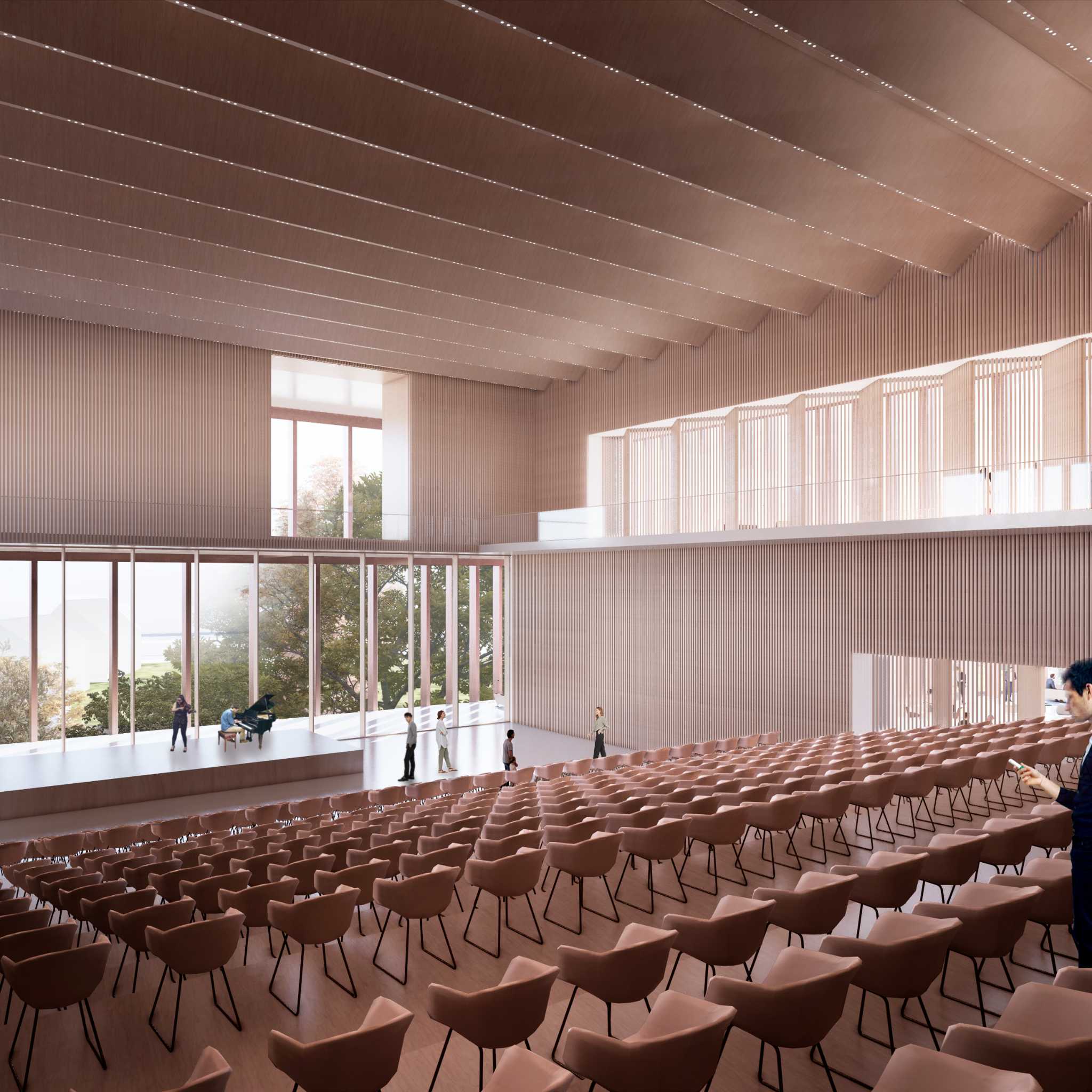 C.F. Møller Architects presents a proposal for a new conference centre ...