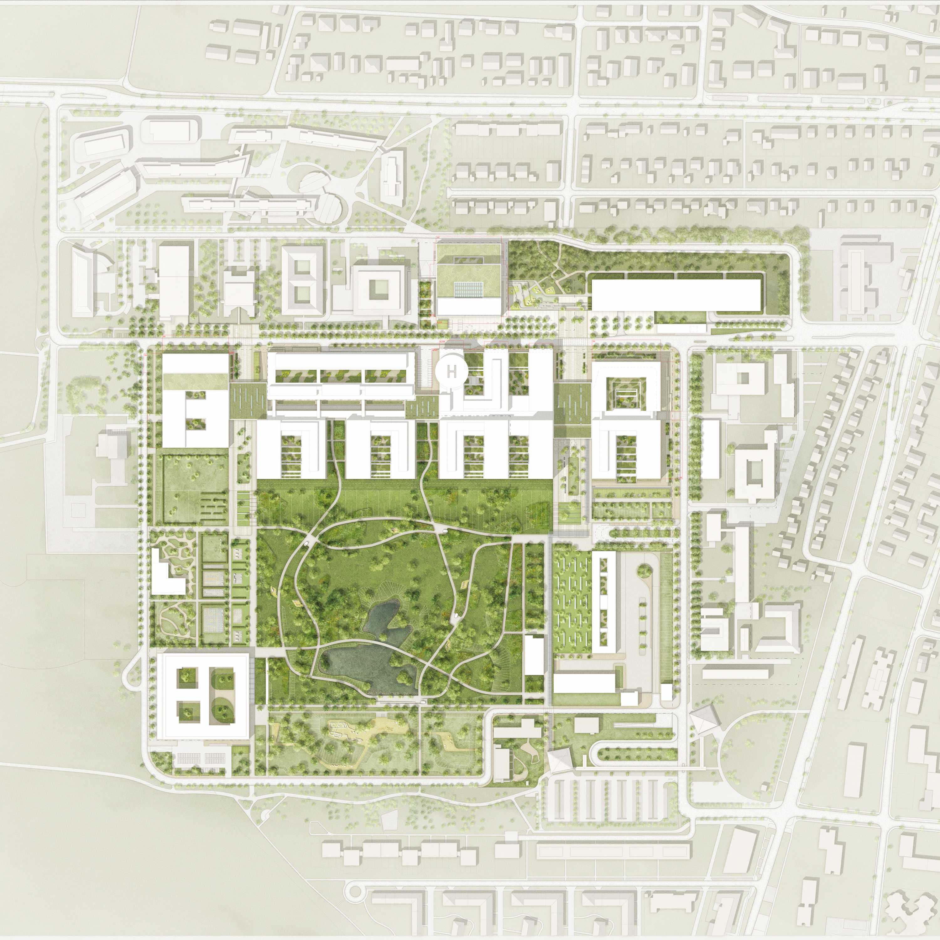 C.F. Møller Architects und HENN gewinnen den internationalen Wettbewerb ...