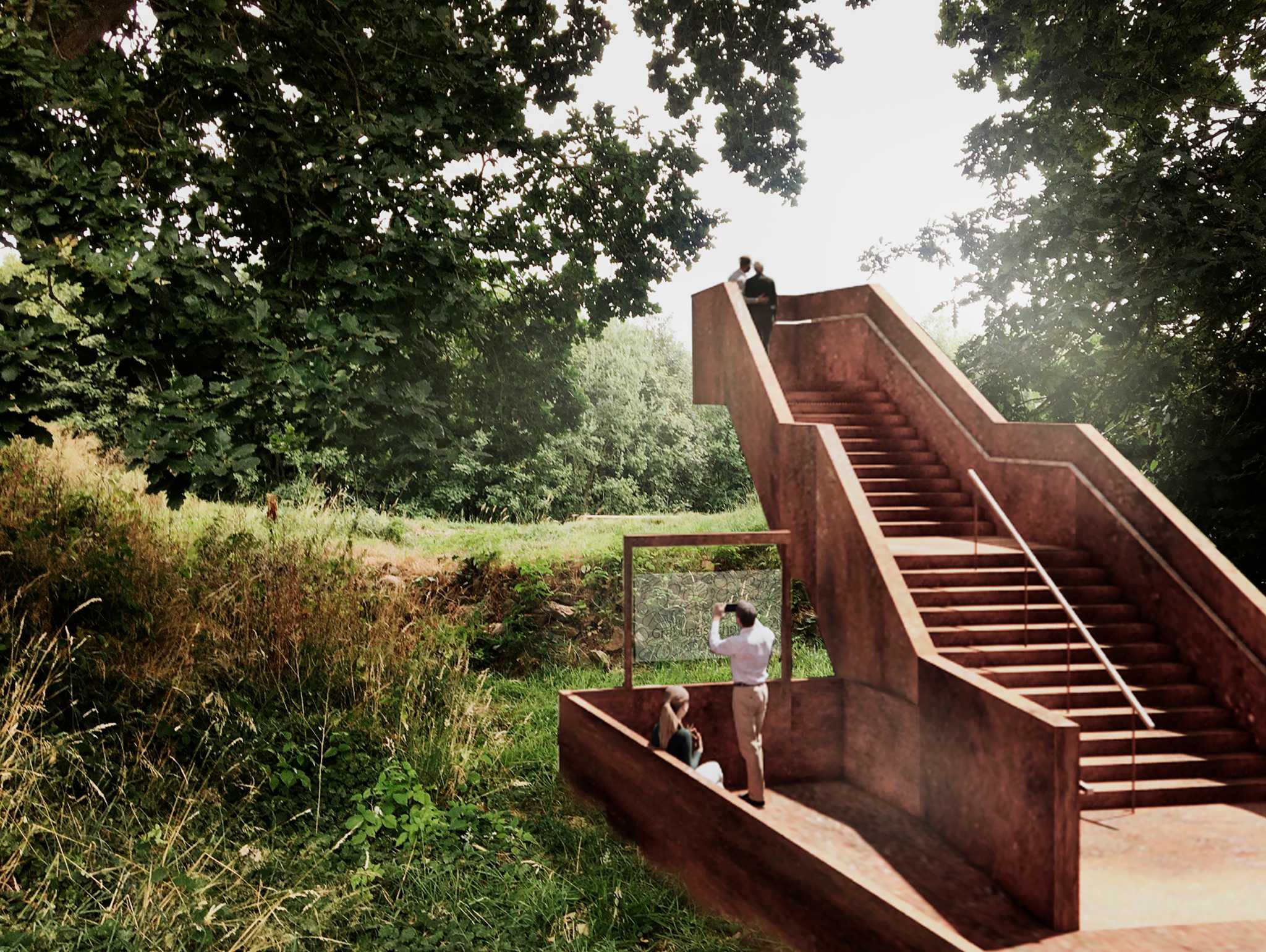 Unveils design for new landscape concept for historic and UNESCO World ...