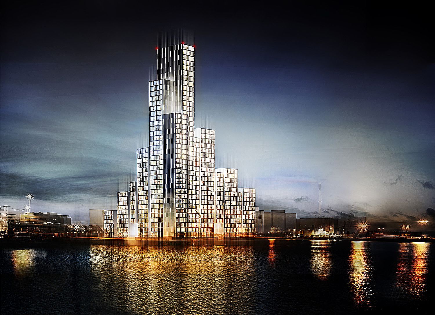 Dokken Towers in Esbjerg revealed - C.F. Møller