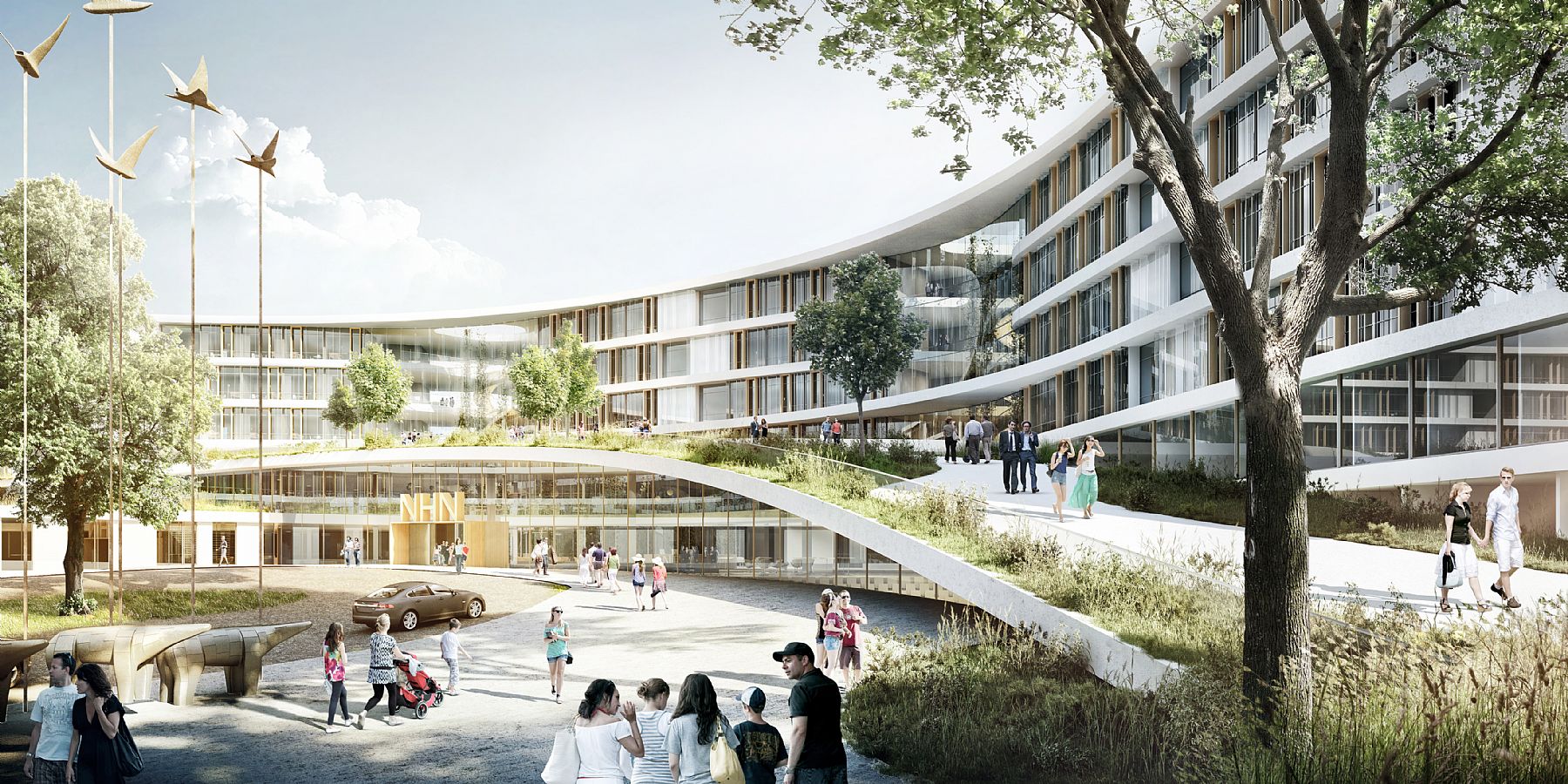 Finalist for the new North Zealand Hospital - C.F. Møller