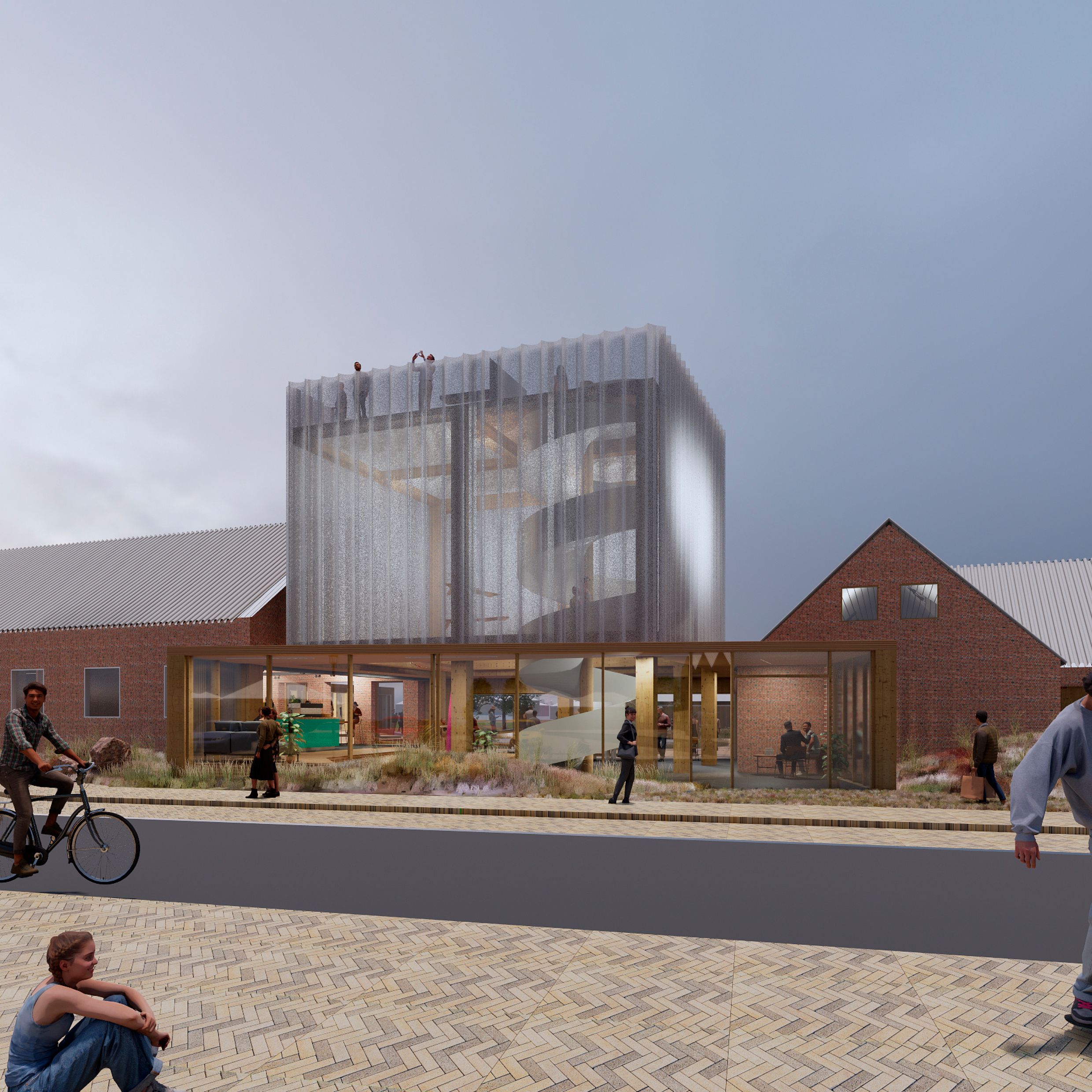 C.F. Møller Architects transforms former school into a people’s house ...
