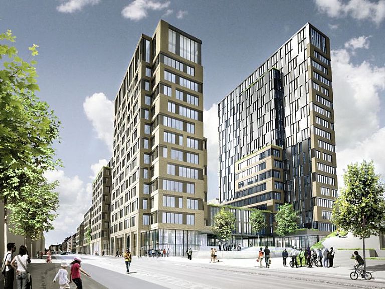 Frederiks Plads - ny bydel i centrum af Aarhus - C.F. Møller