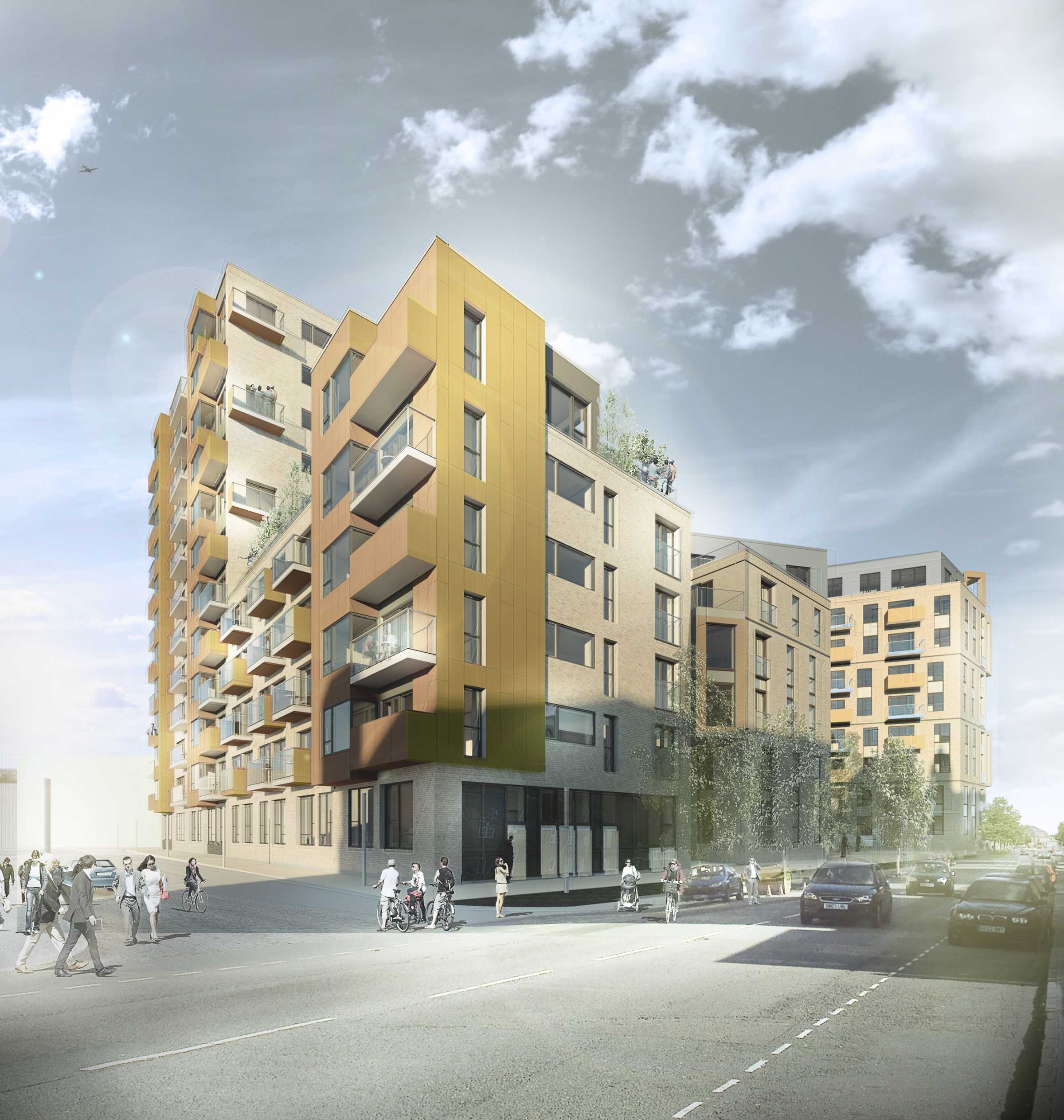 GROUNDBREAKING FOR YET ANOTHER BLOCK IN ODENSE - C.F. Møller