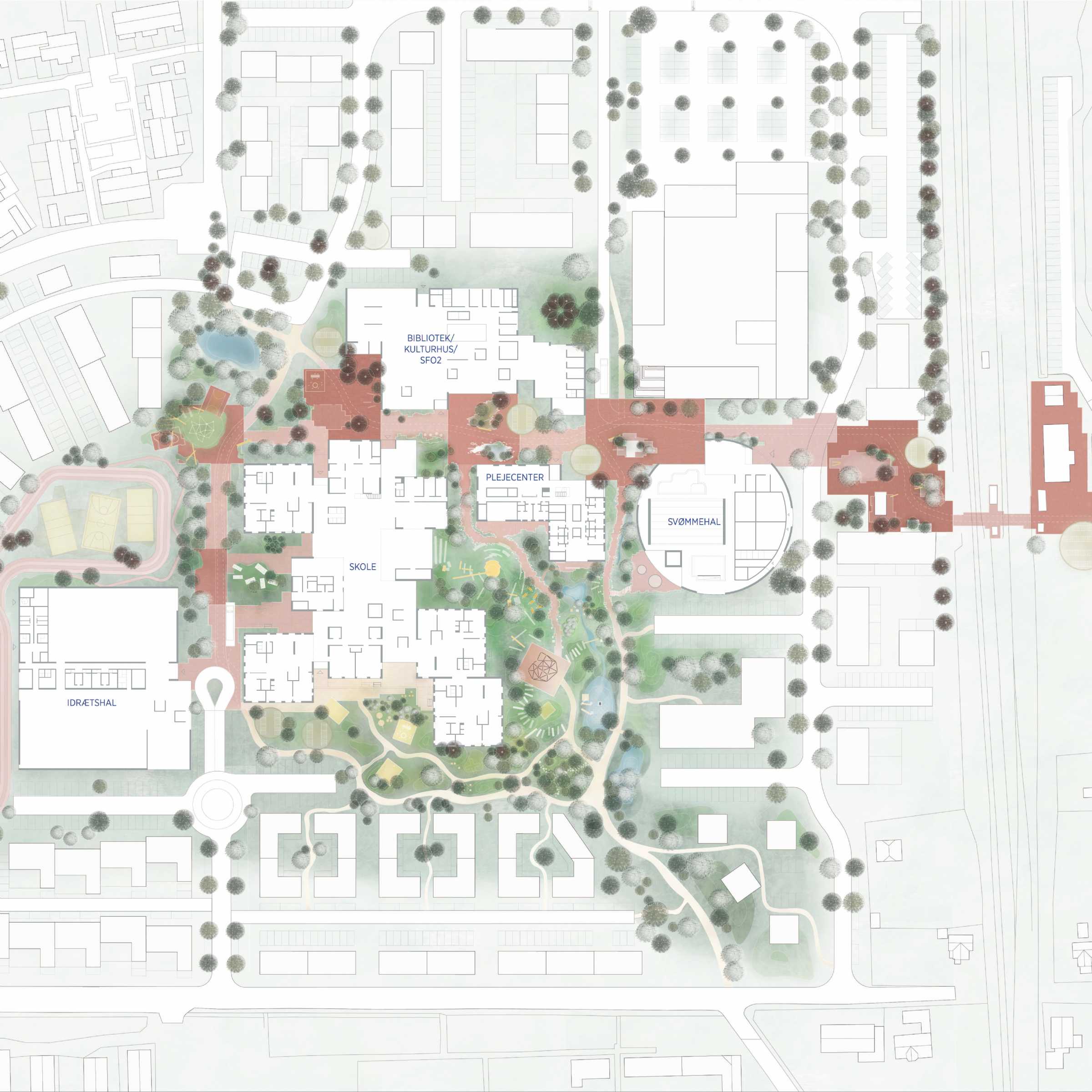 C.F. Møller Architects, GPP arkitekter, NERD architects og AFRY skal ...