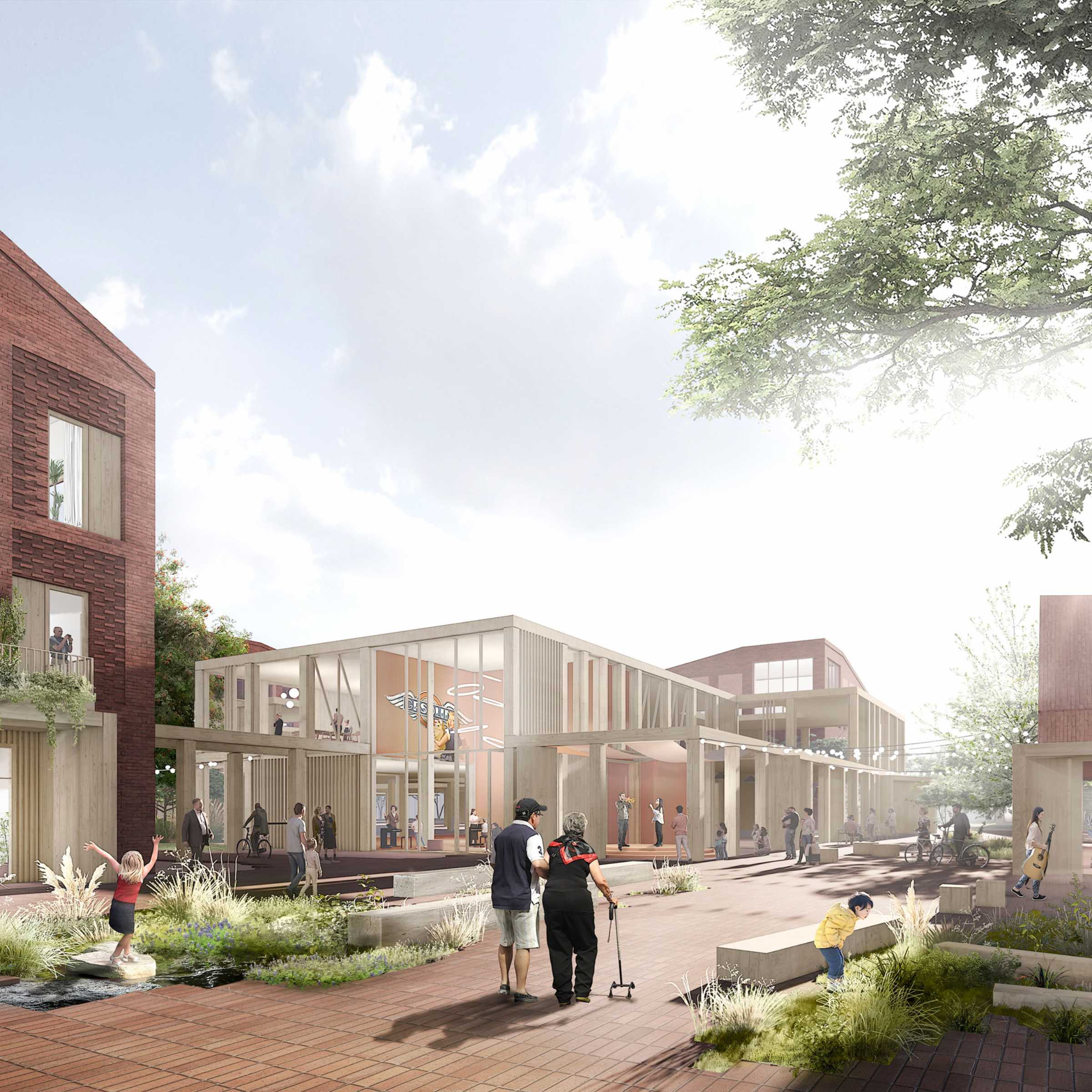 C.F. Møller Architects, GPP architects, NERD architects and AFRY are ...