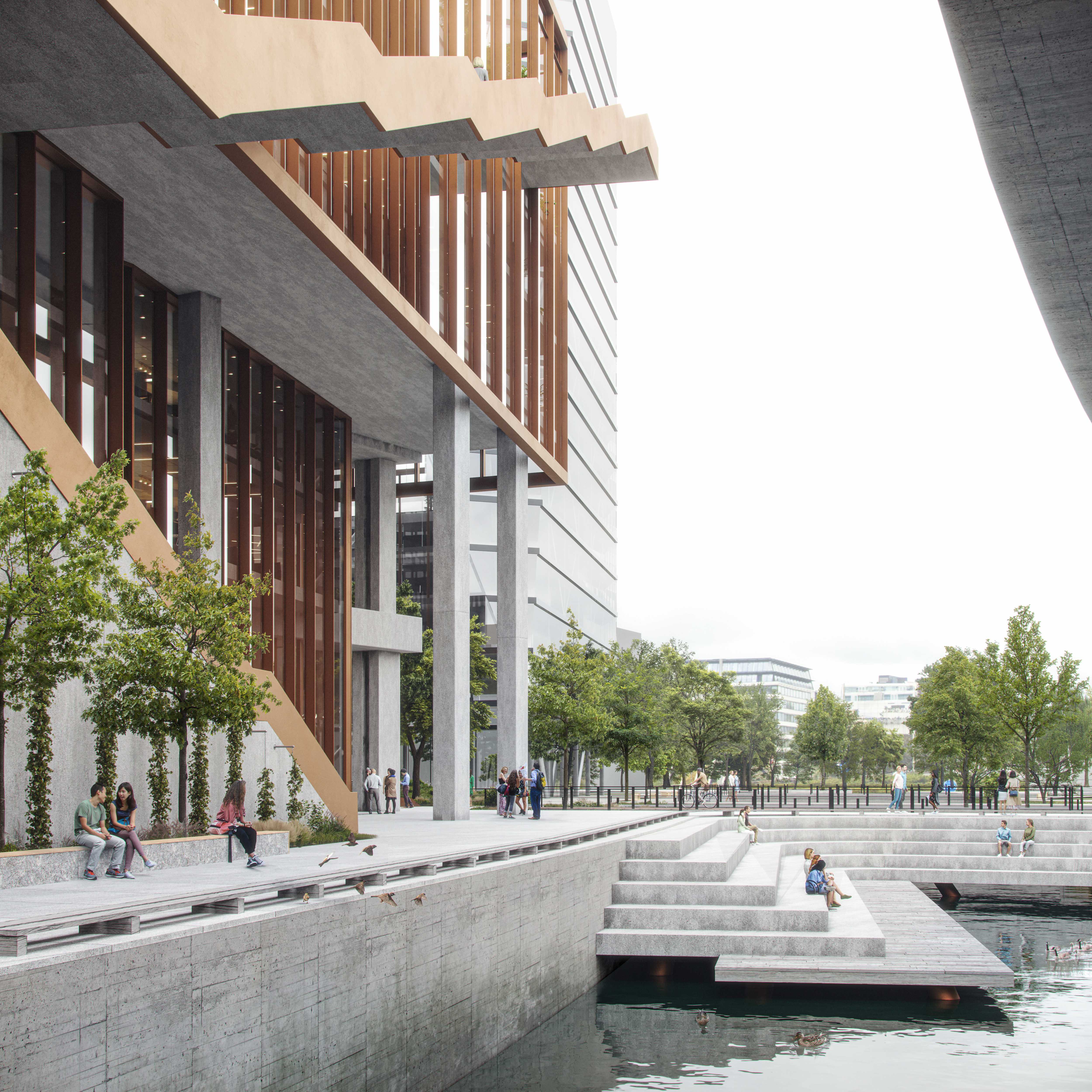 Large-scale transformation and adaptive reuse in central Oslo - C.F. Møller