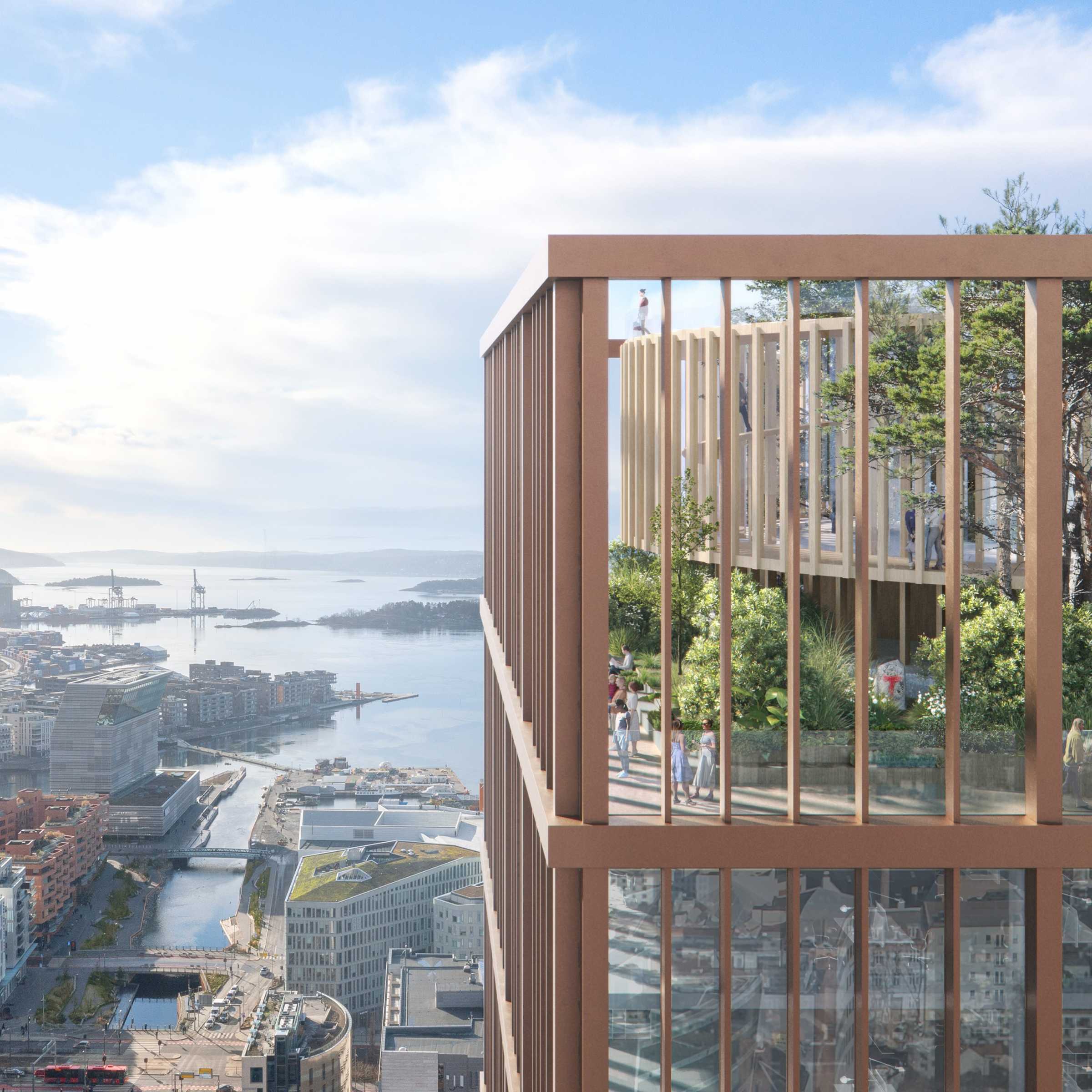 Large-scale transformation and adaptive reuse in central Oslo - C.F. Møller