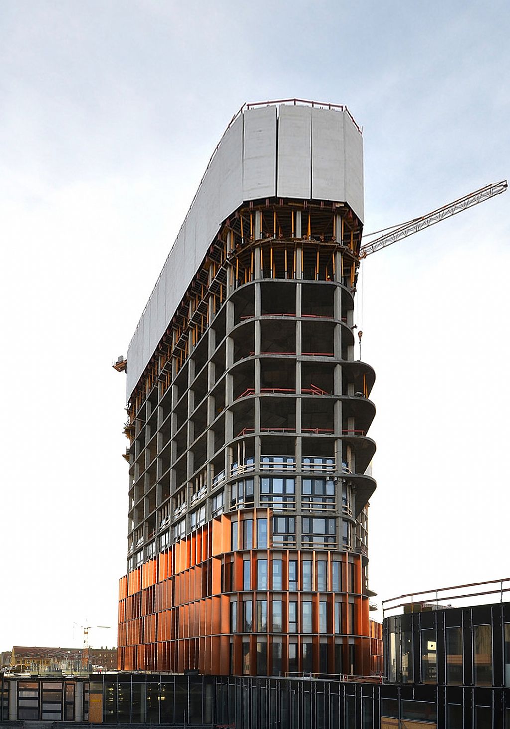 Maersk Building topping out - C.F. Møller