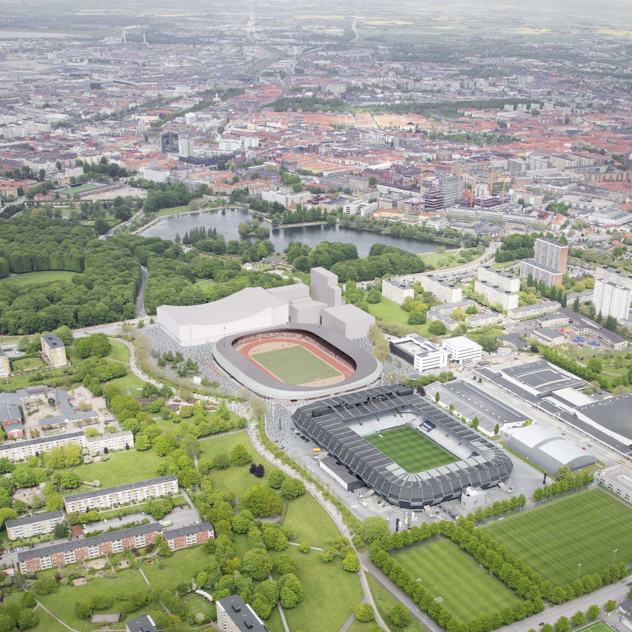 C.F. Møller Architects Wins Competition for New Stadium in Malmö - C.F ...