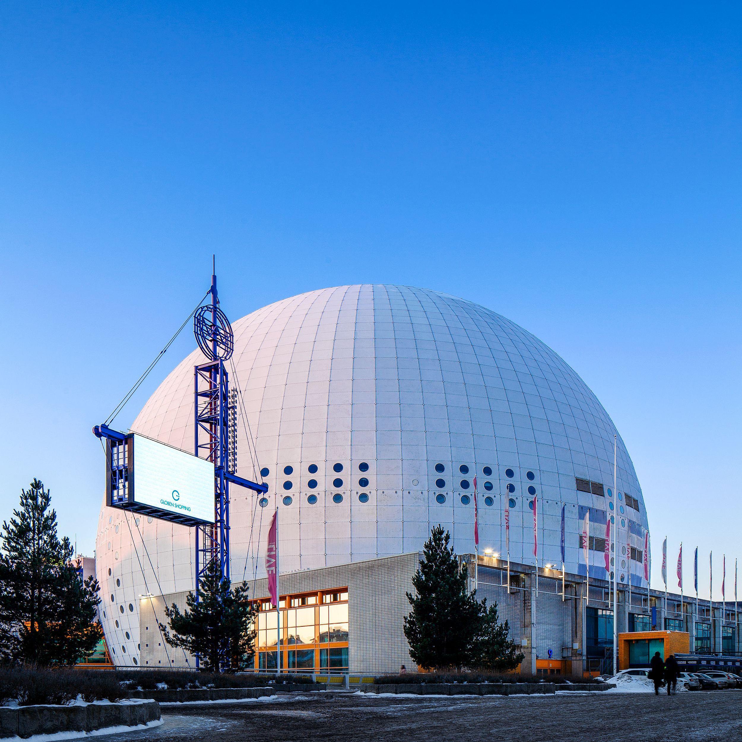 Globen Arena Stockholm, Sweden. Avicii Arena Ericsson Globe In Summer