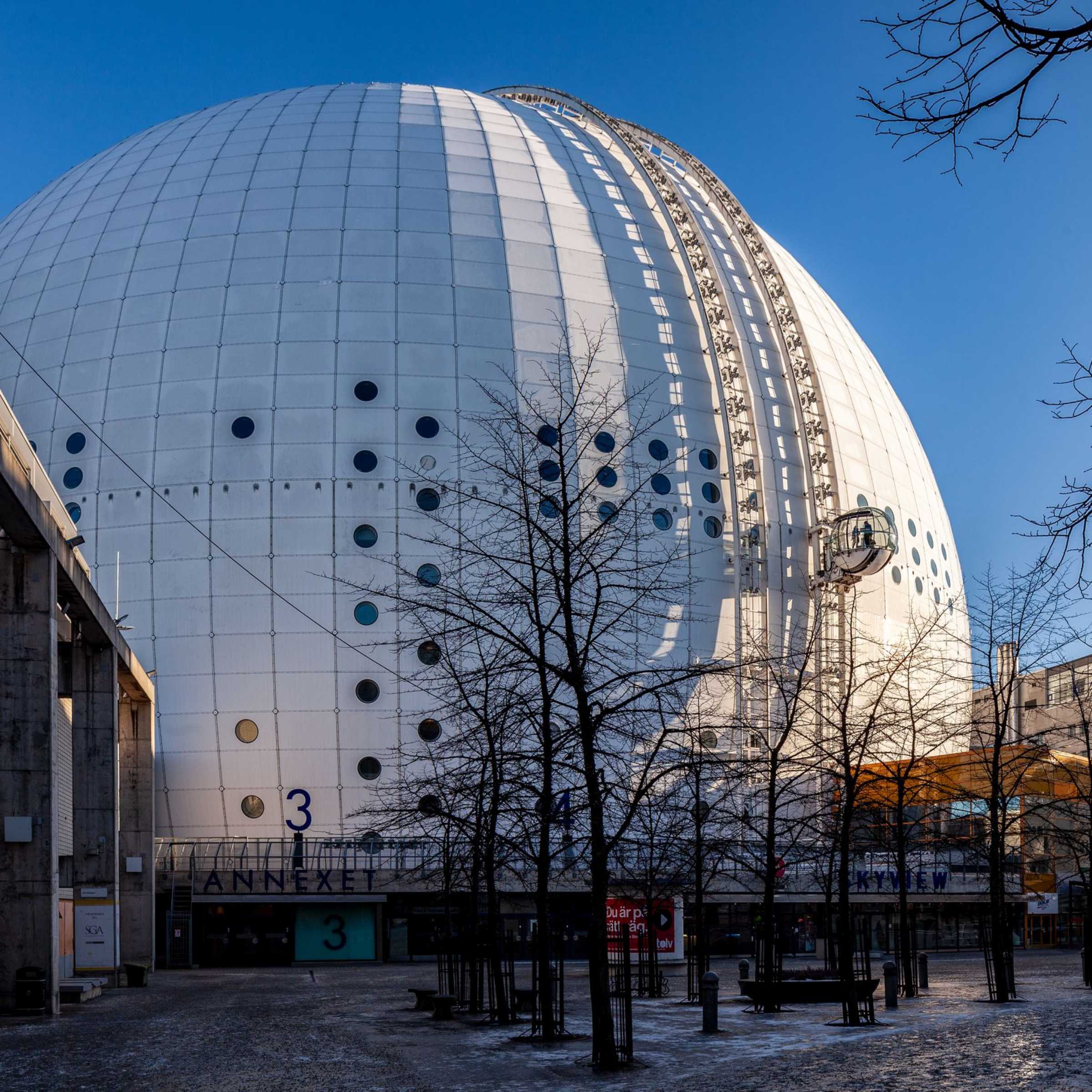 Modernisierung der The Globe Arena (Avicii Areana) in Stockholm - C.F ...