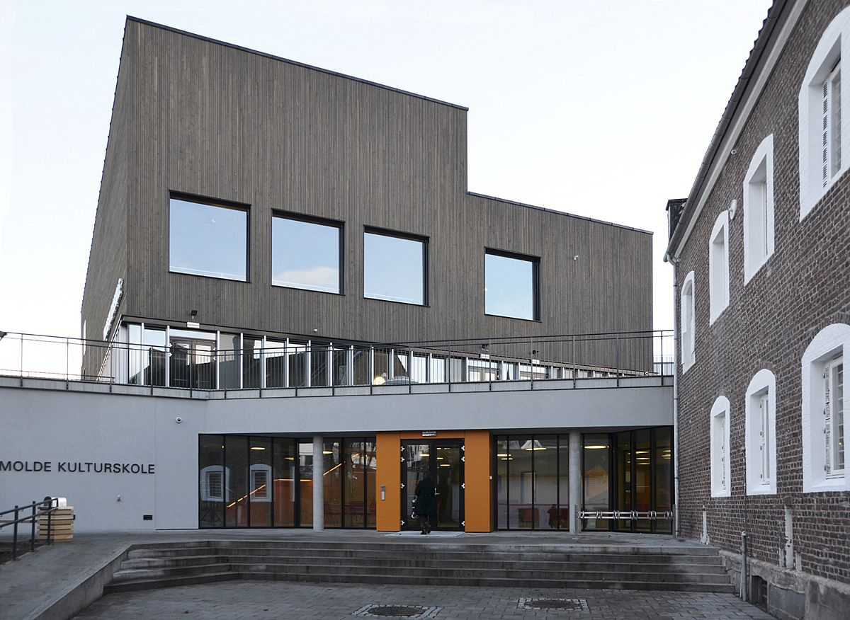 Molde's new cultural school has opened - C.F. Møller
