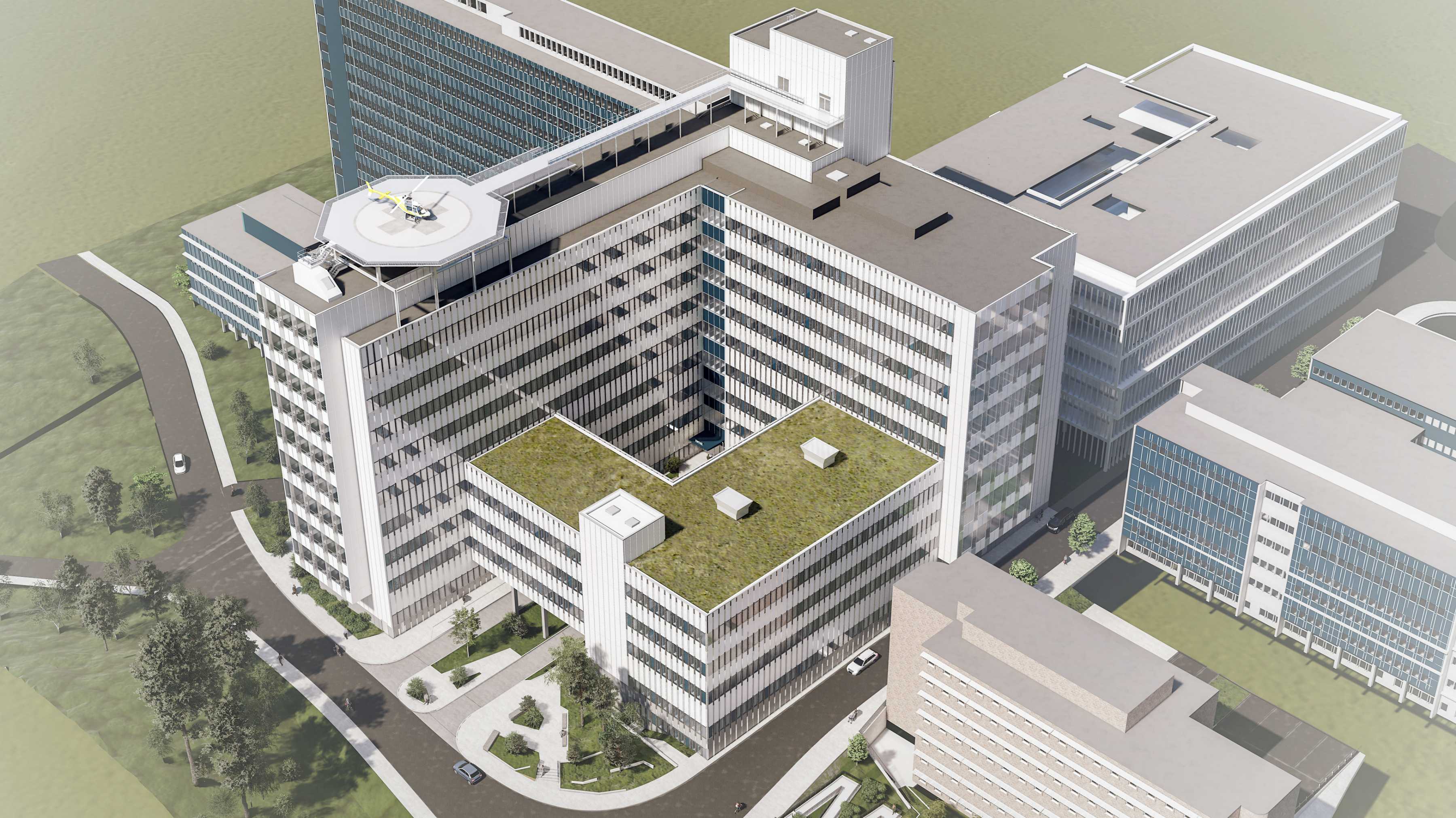 Ny bygning till Danderyd Hospital - C.F. Møller