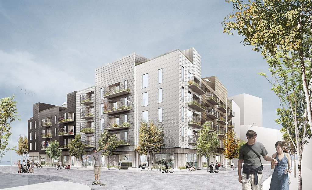 Oceanhamnen urban archipelago in Helsingborg - C.F. Møller