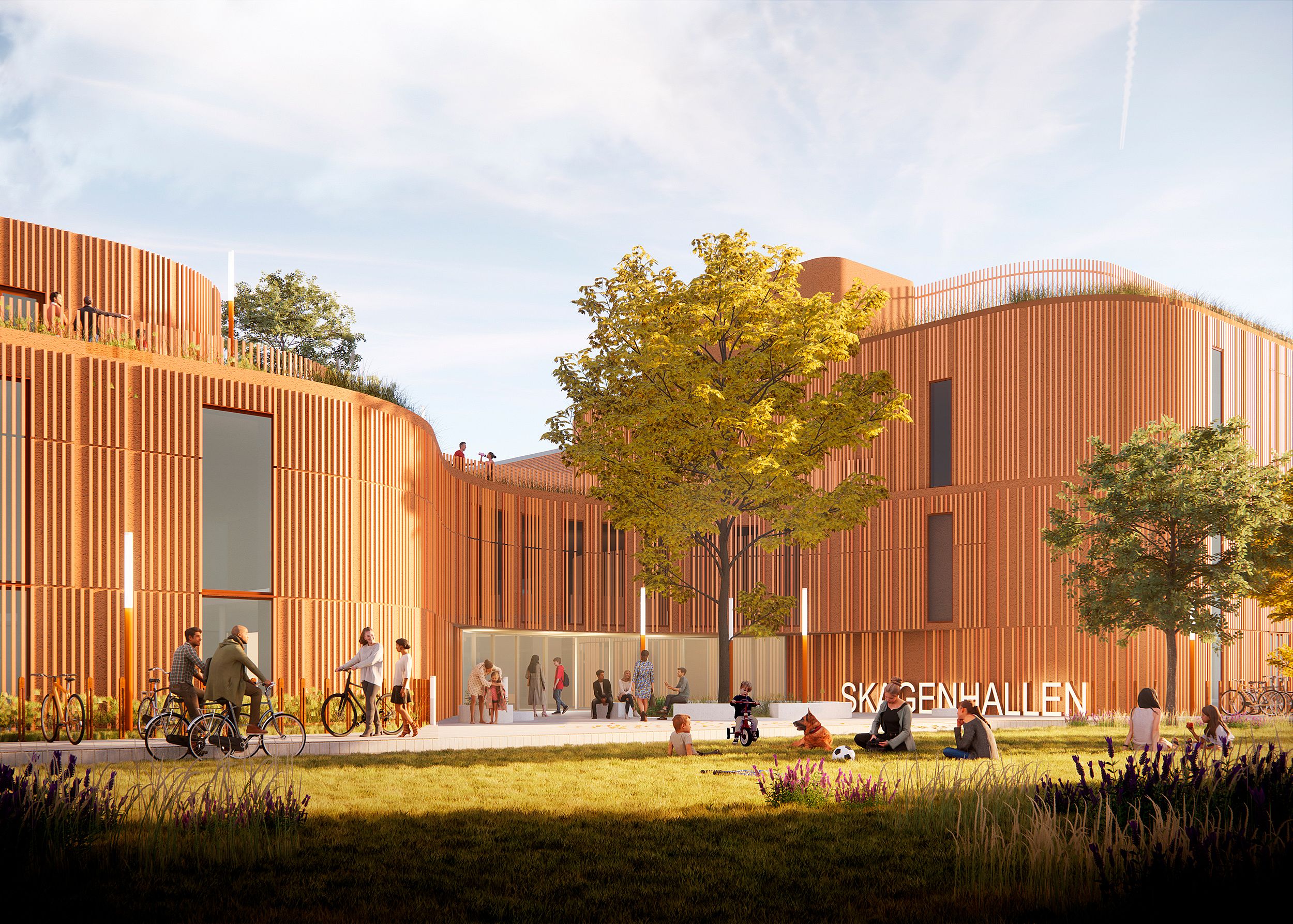 New multi-purpose building in Skagen - C.F. Møller