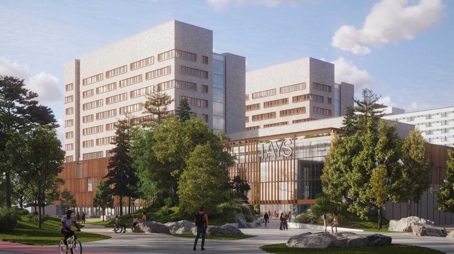 Building Permission Granted for Tampere University Hospital Masterplan ...
