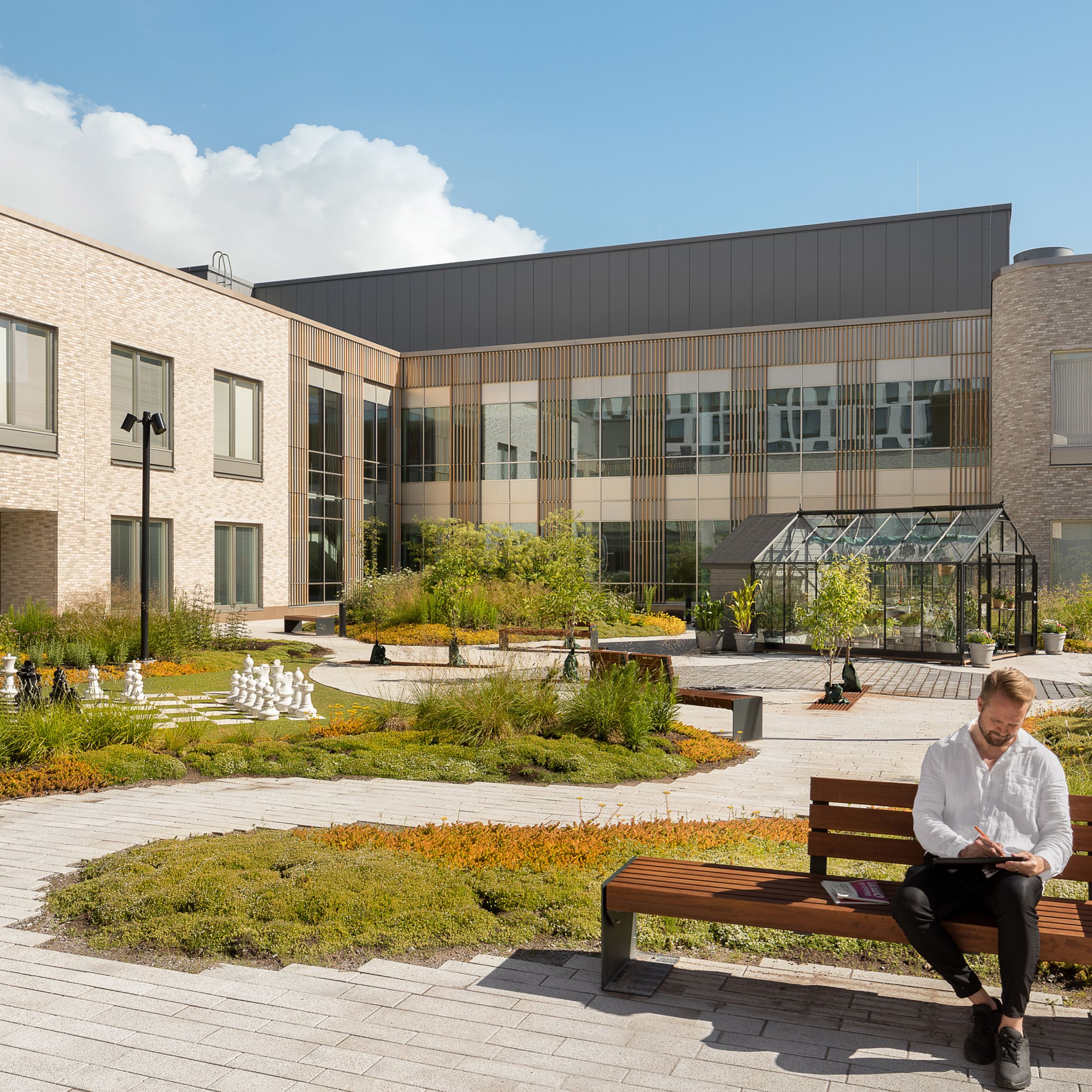 Healing Architecture in Tampere’s New Psychiatric Clinic - C.F. Møller