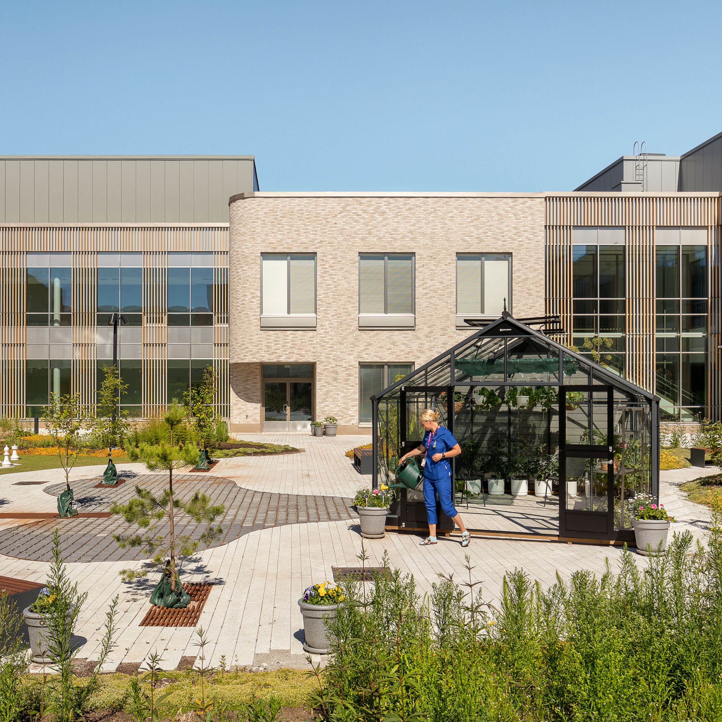 Healing Architecture in Tampere’s New Psychiatric Clinic - C.F. Møller