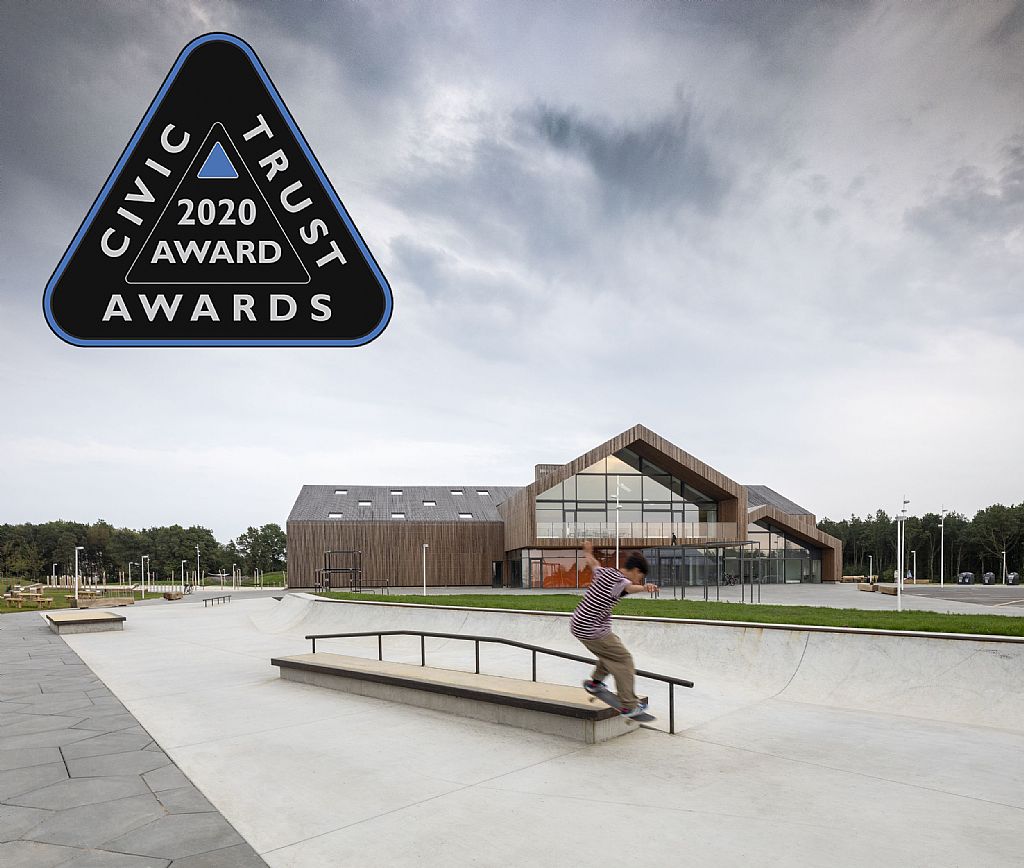 The Heart in Ikast, Denmark, wins Civic Trust Awards. - C.F. Møller