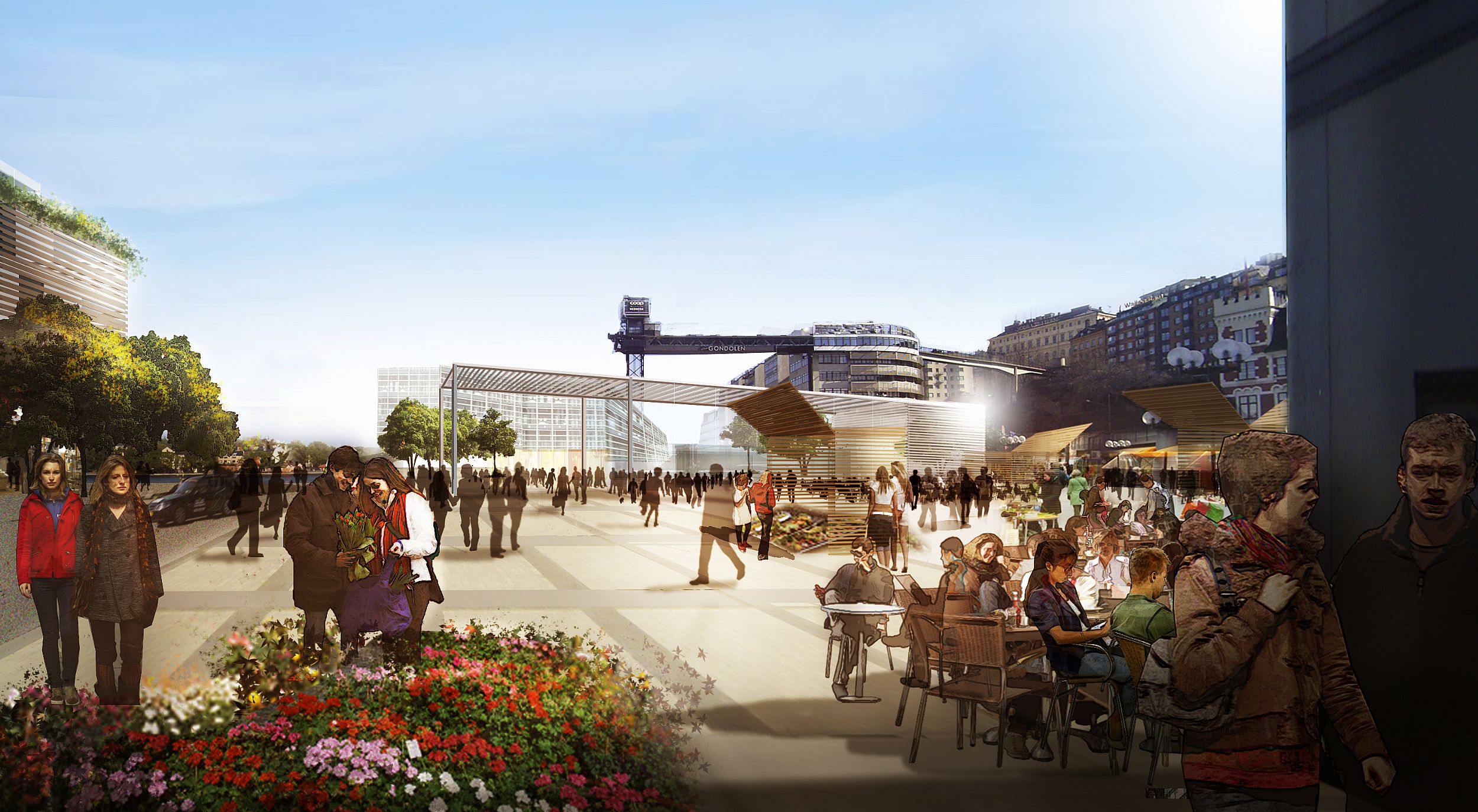Masterplan for the Slussen area in Stockholm - C.F. Møller