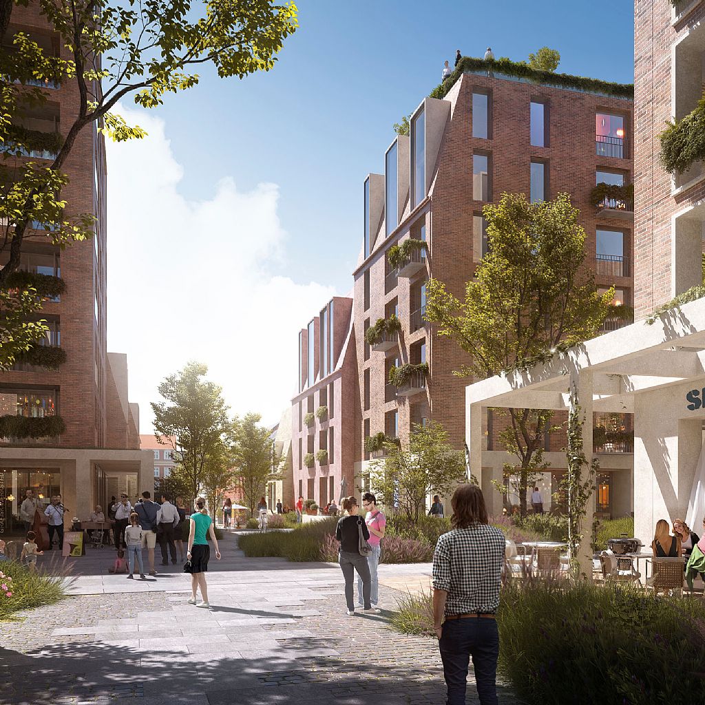Vision för en ny grön stadsdel presenteras - C.F. Møller