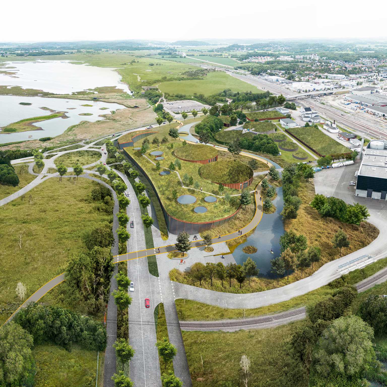 Visjon for sirkulært ressursanlegg presentert - C.F. Møller