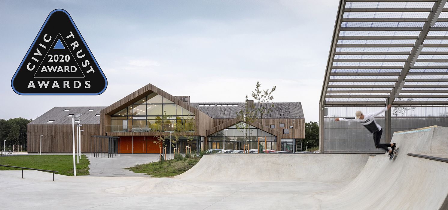 The Heart in Ikast, Denmark, wins Civic Trust Awards. - C.F. Møller