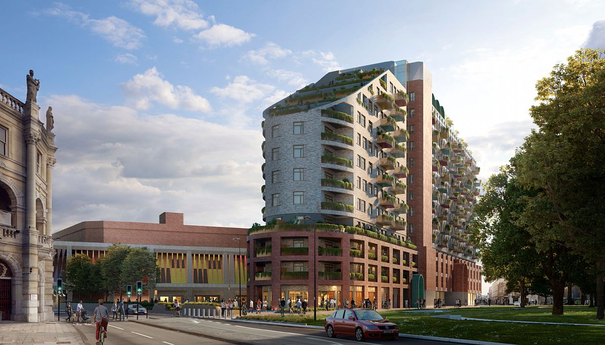 Green light for transformation of iconic office building - C.F. Møller