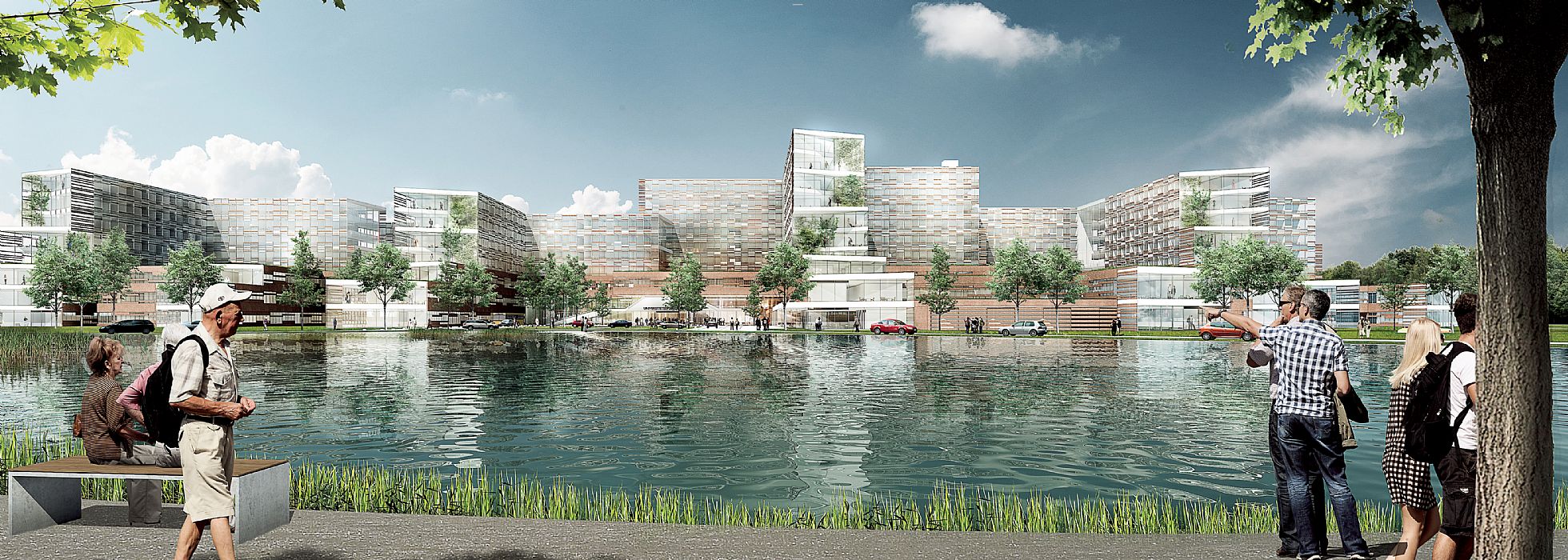 Winning design of a new super hospital - C.F. Møller