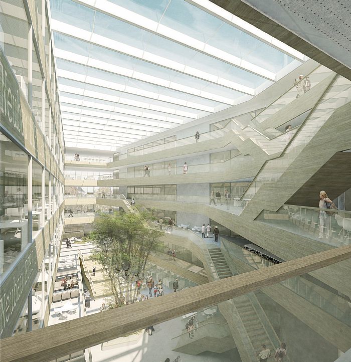 Laboratory design awarded second prize - C.F. Møller