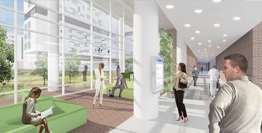 Aarhus University Hospital interior & signage - Projects - C.F. Møller