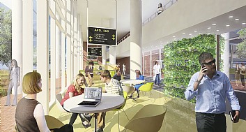 Aarhus University Hospital interior & signage - Projects - C.F. Møller