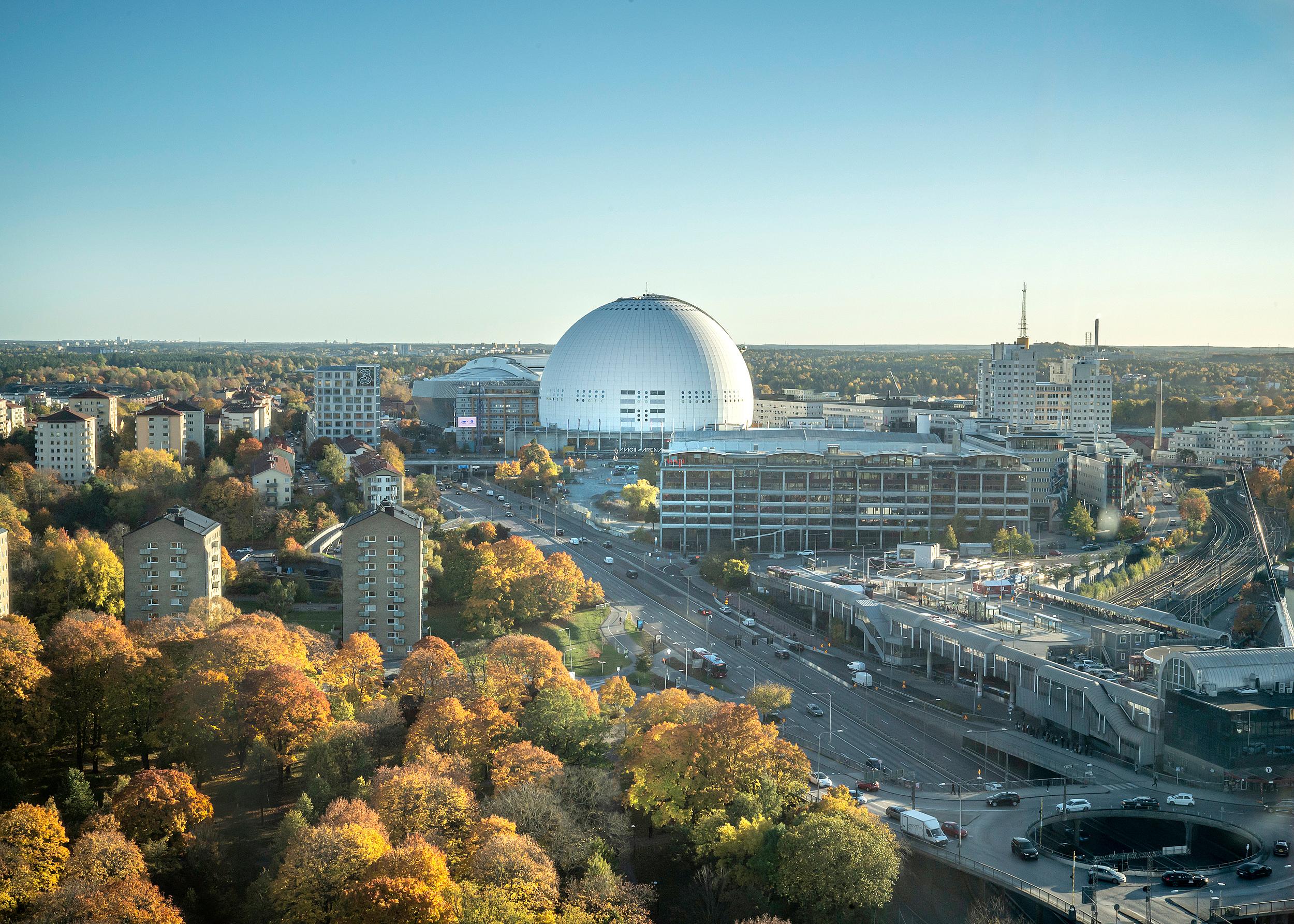 Avicii Arena (Stockholm Globe Arena), renovation and modernization ...