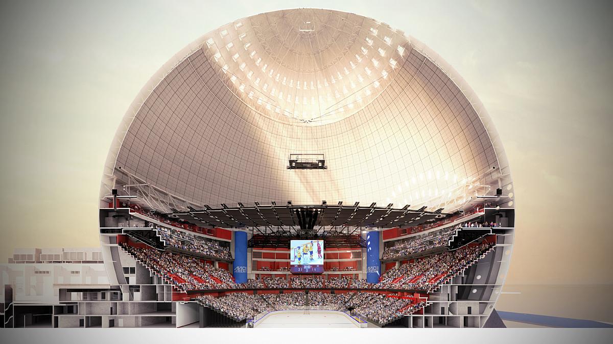Avicii Arena (Stockholm Globe Arena), renovation and modernization ...