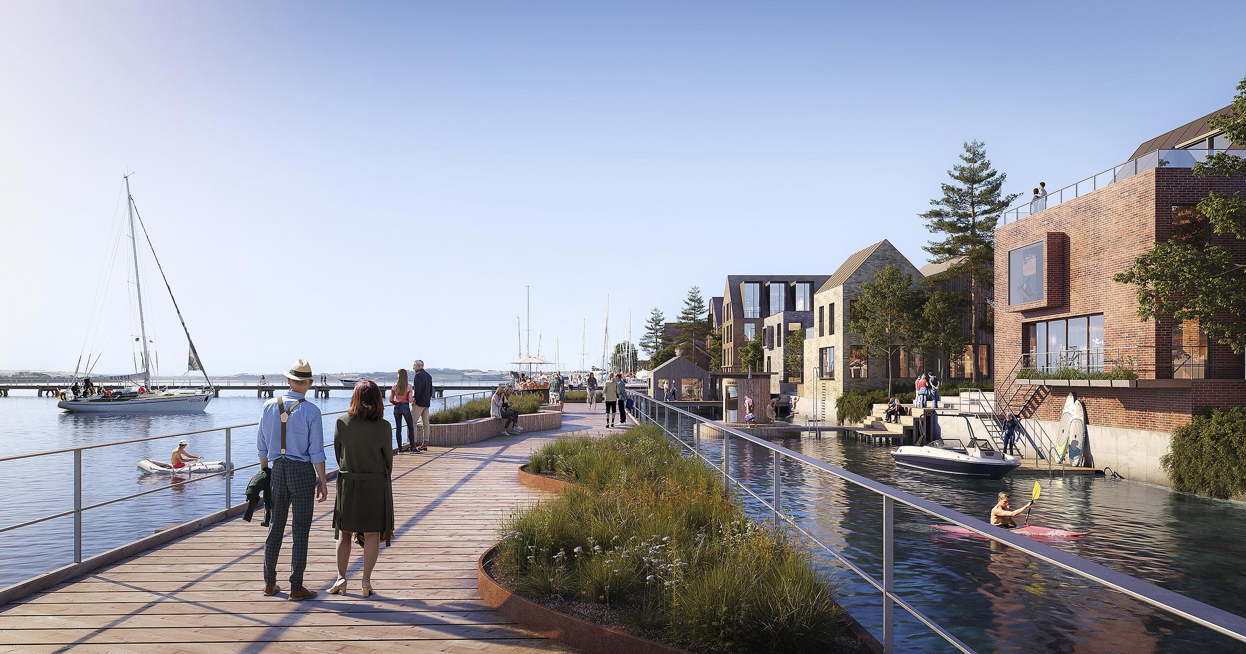 Guldborgsund Harbour City - Projects - C.F. Møller