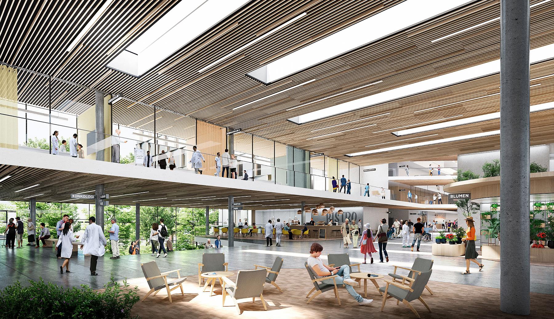 LMU University Hospital Campus Grosshadern - Projects - C.F. Møller