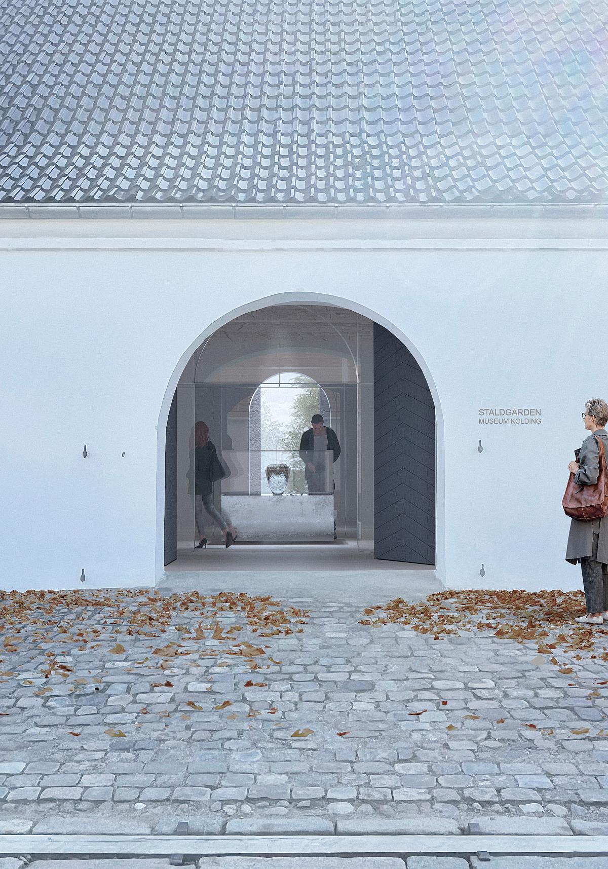 Museum Kolding, The Stable Yard - Projects - C.F. Møller