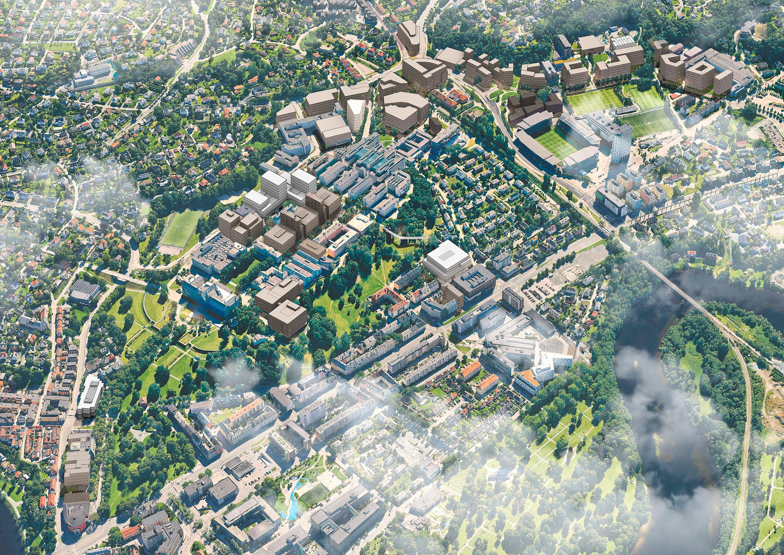 NTNU Campus Trondheim - Projects - C.F. Møller