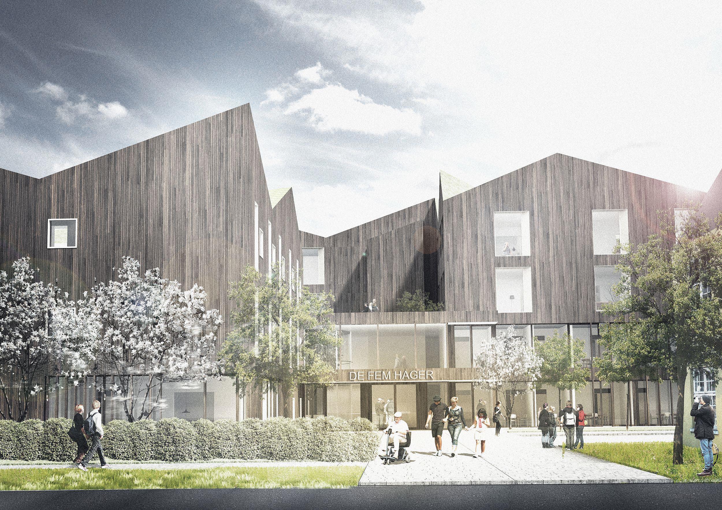 Nursing Home Modern Architecture Móberg Nursing Home In Iceland Aims