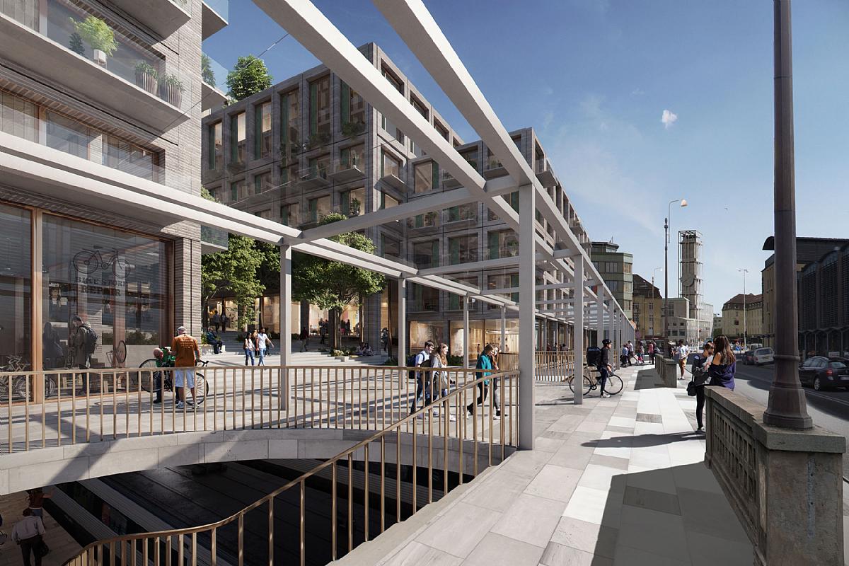 Railway Quarter - Aarhus Central Station - Projects - C.F. Møller