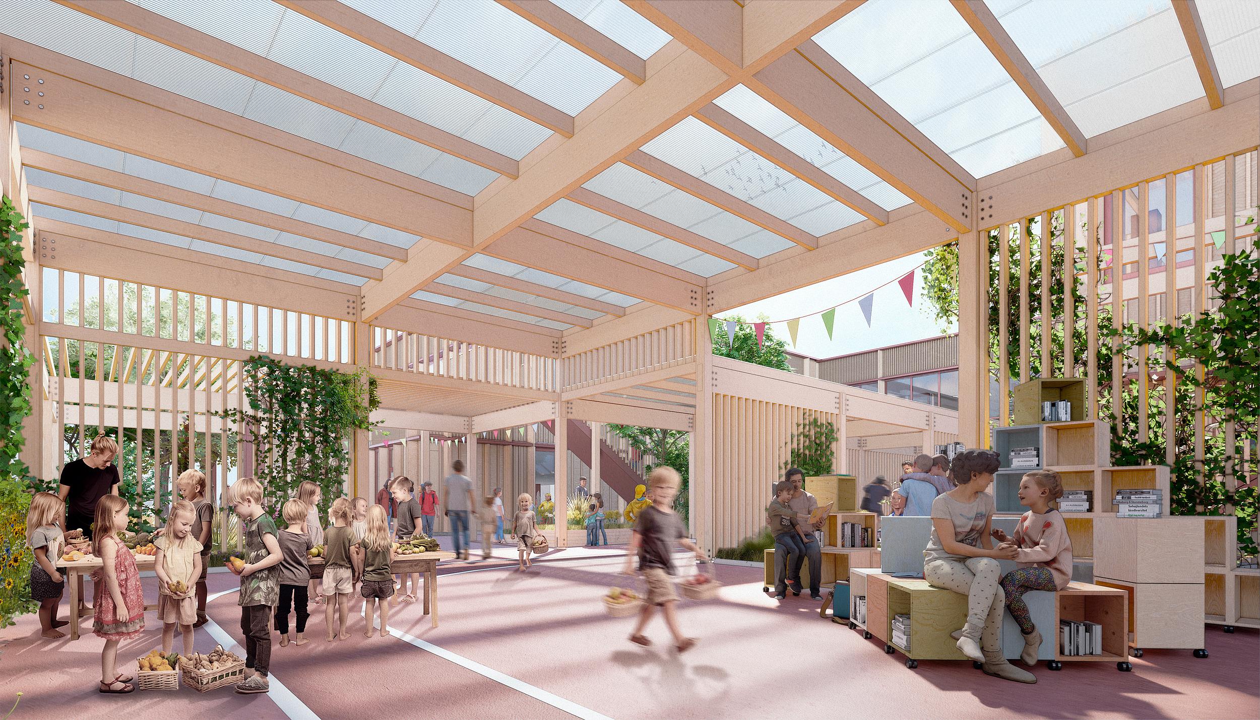 Ry School and Daycare Center - Projects - C.F. Møller