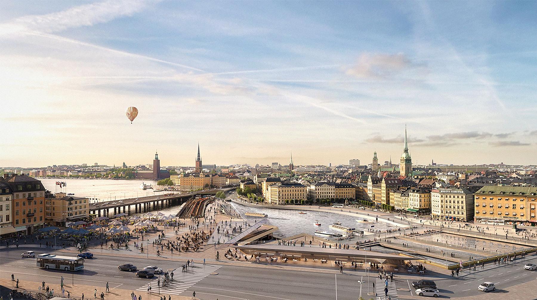 Slussen, Stockholm - Projekte - C.F. Møller