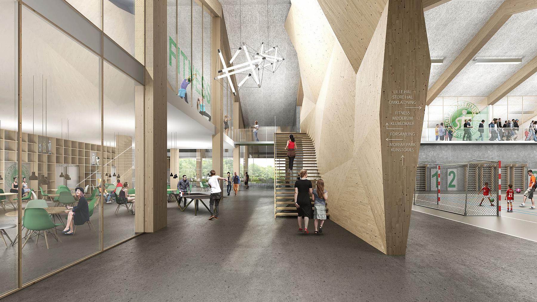 Stavtrup multi-purpose hall - Projects - C.F. Møller