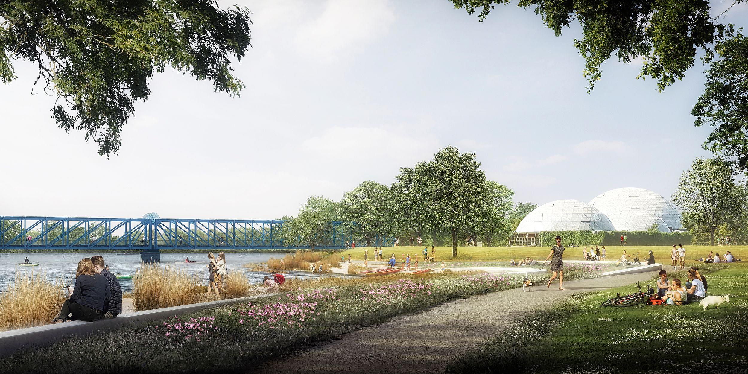 The Climate Ribbon in Randers - Projects - C.F. Møller