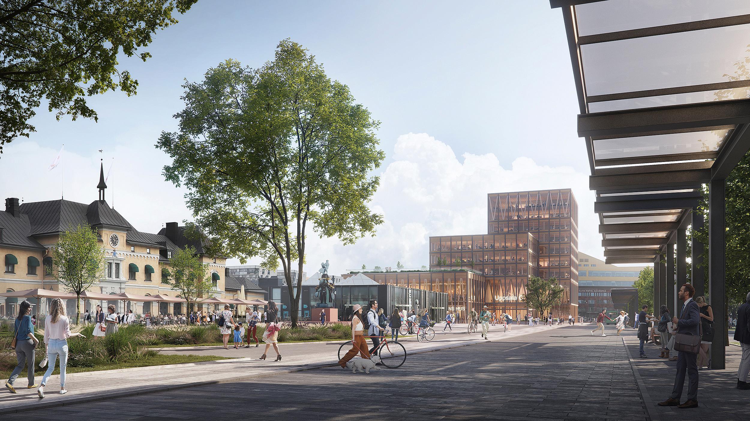 Uppsala Central - Projects - C.F. Møller