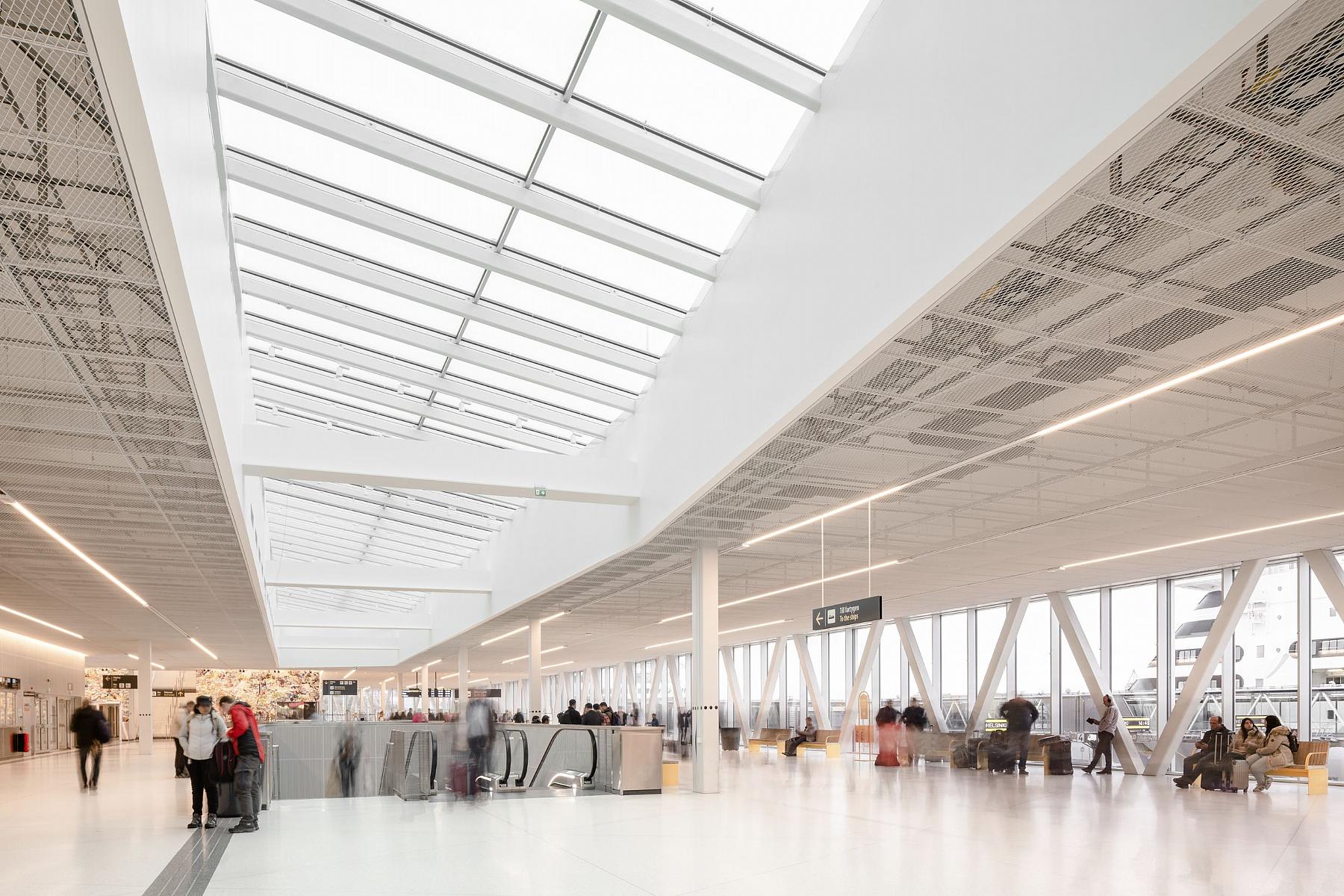 Värtaterminalen Ferry Terminal, Stockholm - Projects - C.F. Møller