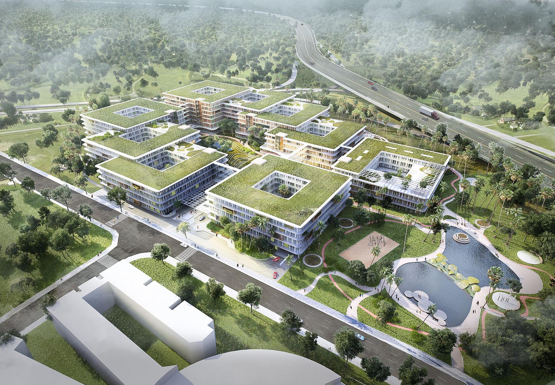 Woodlands Integrated Healthcare Campus (Singapore) - Projects - C.F. Møller