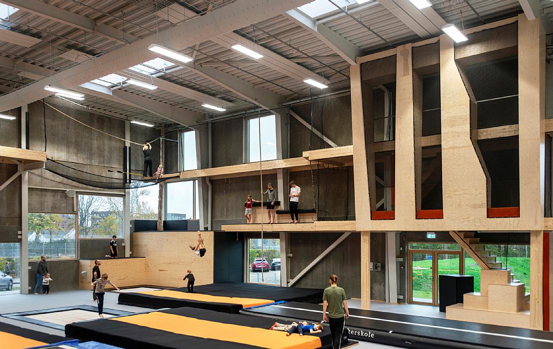 Springcenter Aarhus, udvidelse - Projekter - C.F. Møller